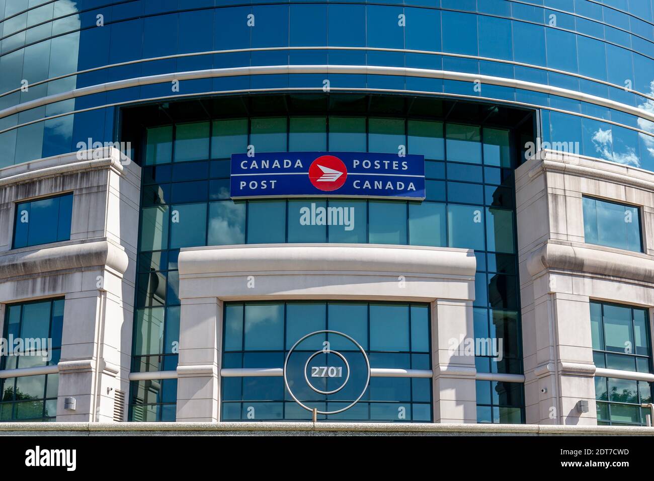 Canada Post sign at the headquarters in Ottawa, Canada Stock Photo - Alamy