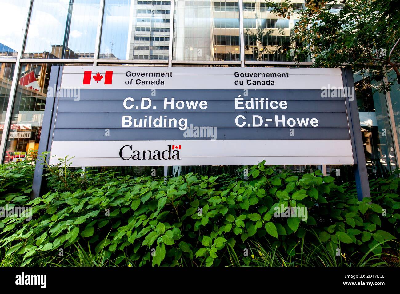 C.D. Howe Building in Ottawa, an office tower that is the home of ...
