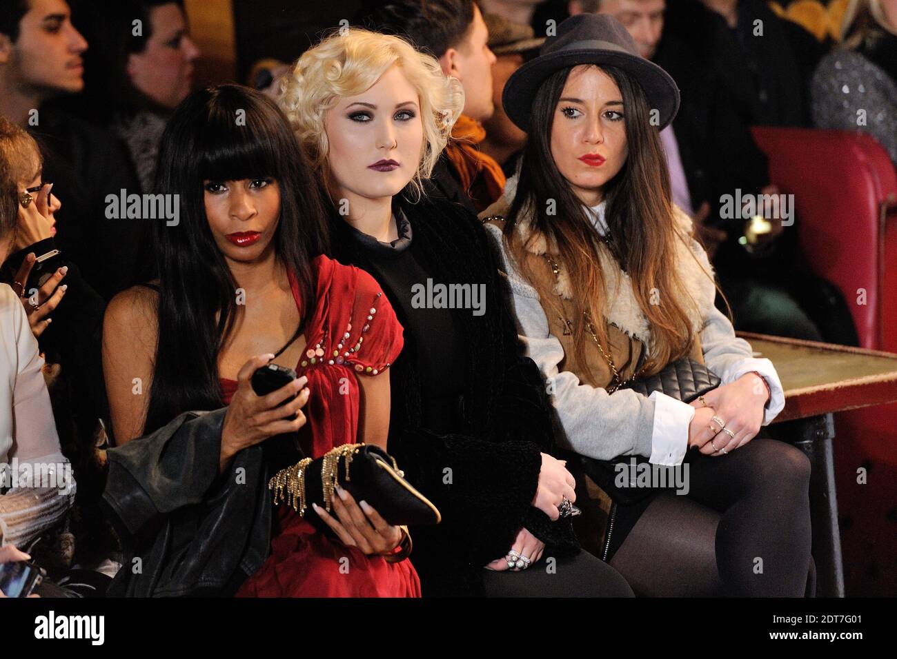 Mia Frye, Hayley Hasselhoff and guest attending Christophe Guillarme's ...
