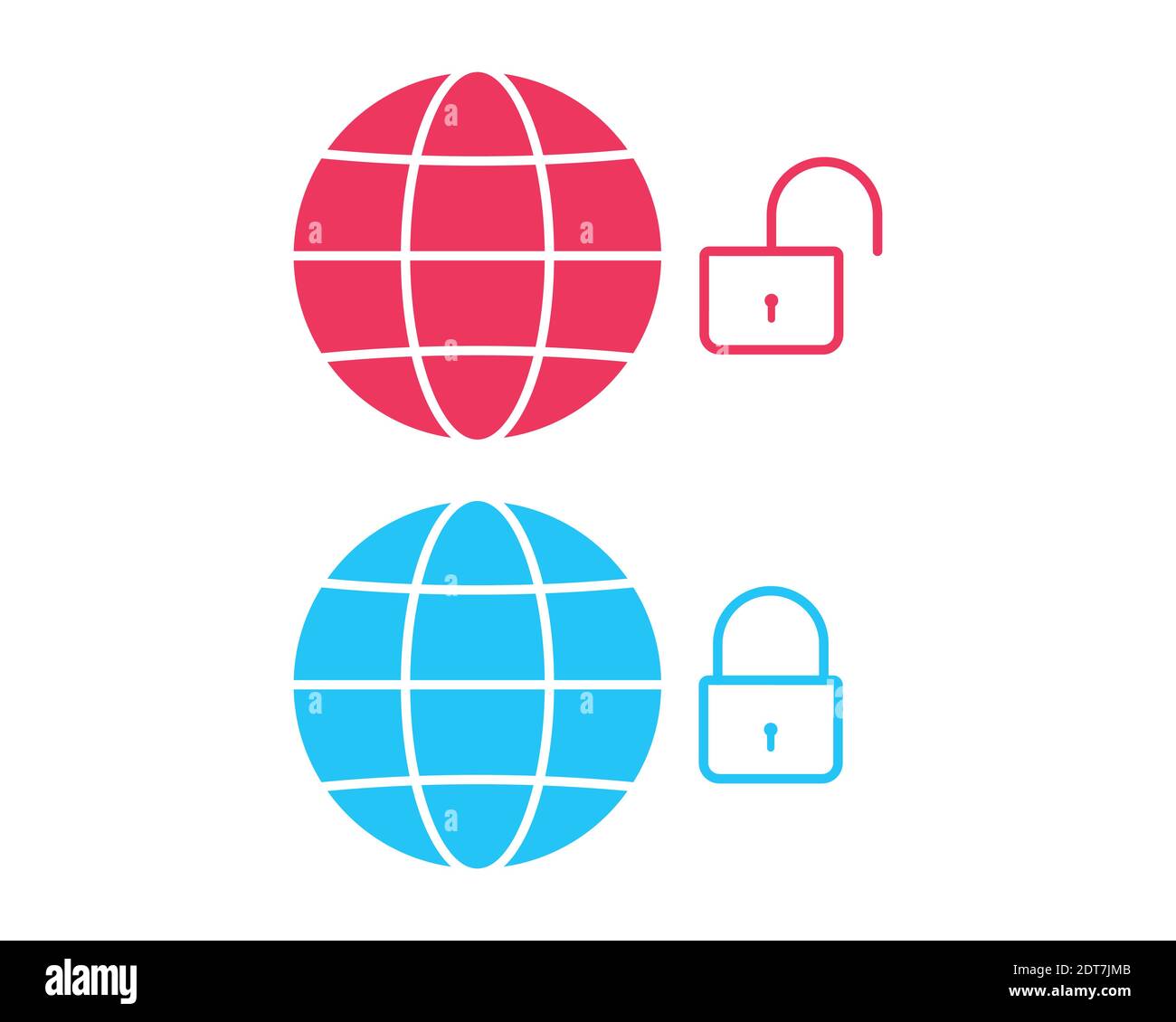 VPN icon. Trendy modern flat linear vector VPN icon on white background ...