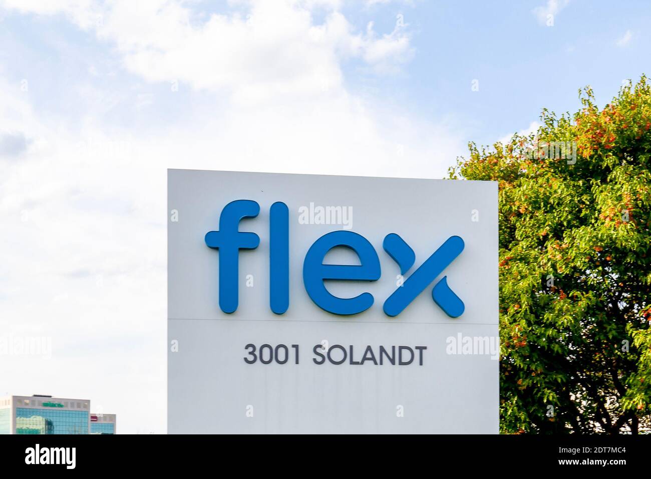 Flex Sign at the its office in Kanata, Canada Stock Photo - Alamy