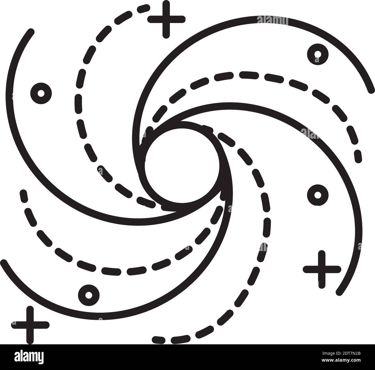 space black hole line style icon Stock Vector Image & Art - Alamy