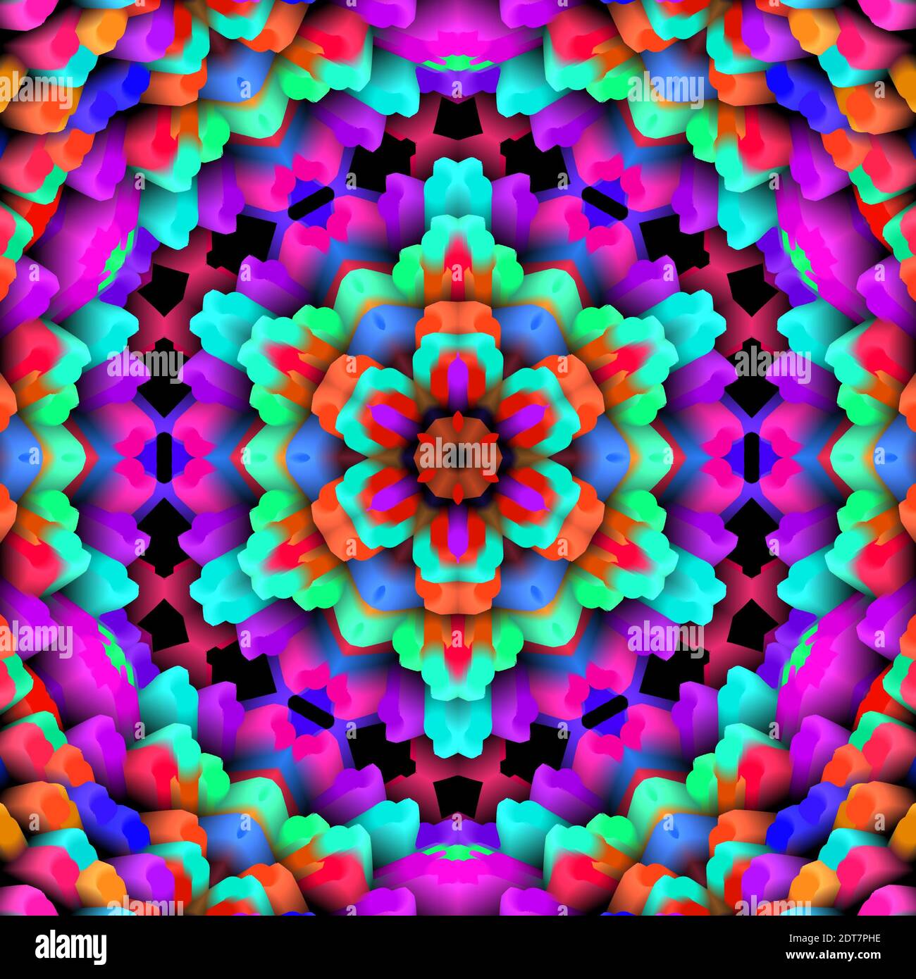 Pattern design made with the help of graphics editing and formatting ...