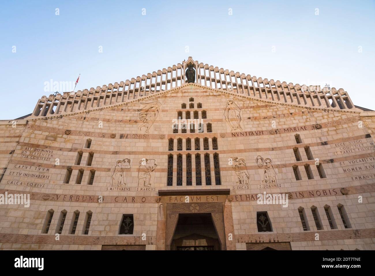 The Church of the Annunciation, Nazareth, Israel Stock Photo - Alamy