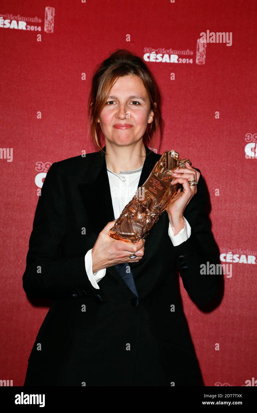 Pascale Chavanne posing at the photocall during the 39th Annual Cesar ...