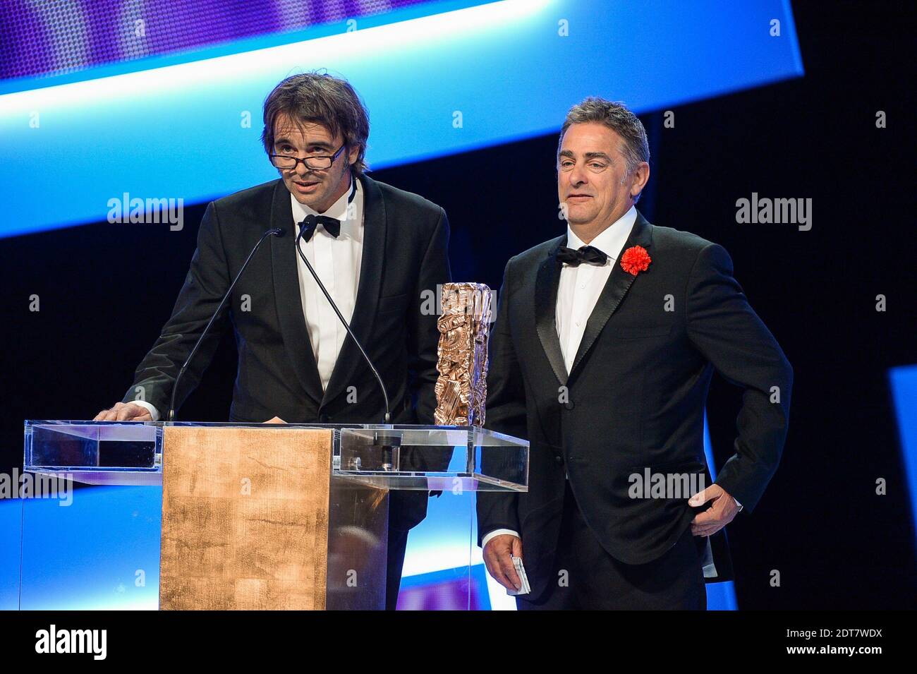 Director Pascal Plisson and producer Barthelemy attending the 39th ...