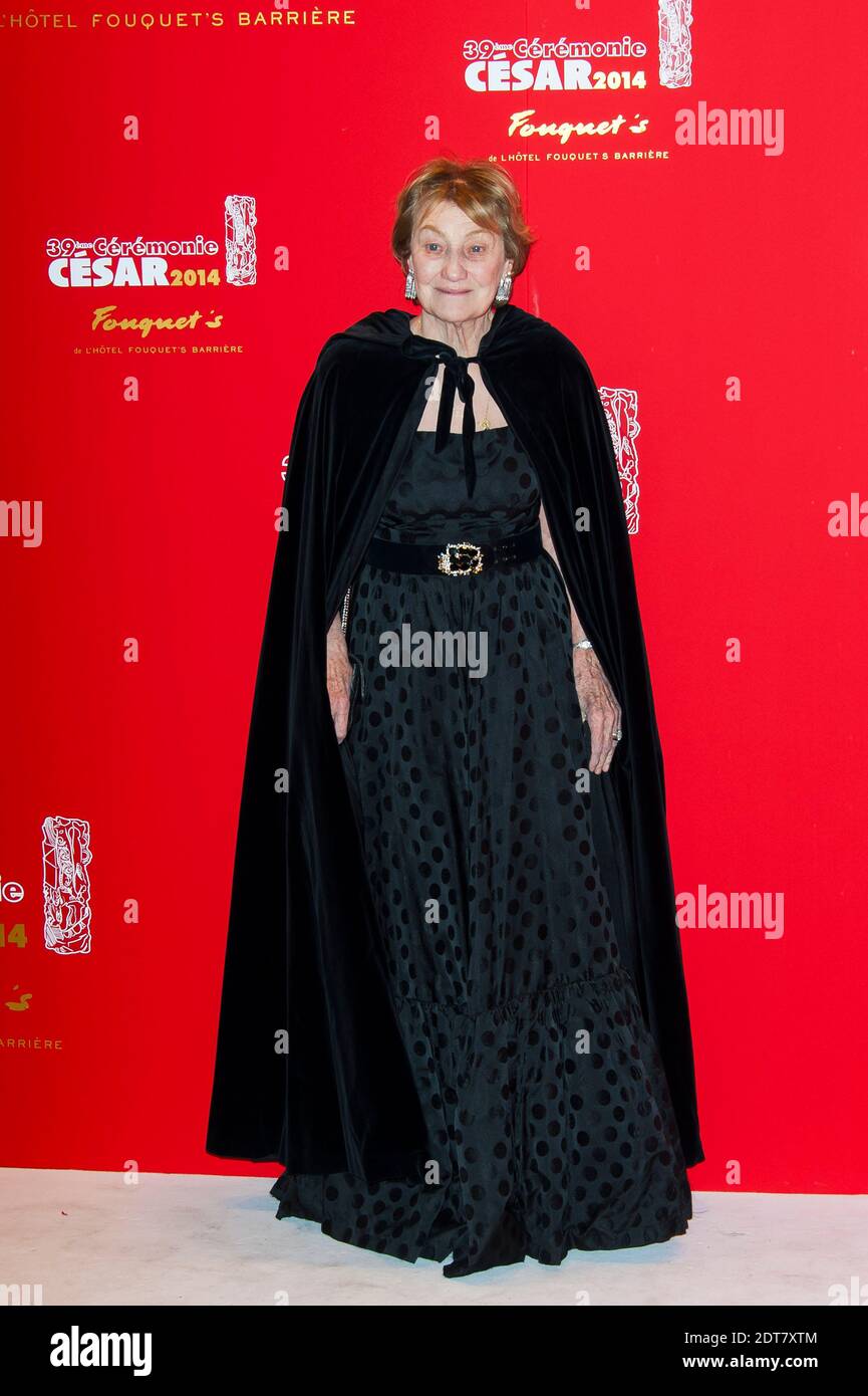 Marisa Borini arriving for the Gala Diner following the 39th Cesar Film ...