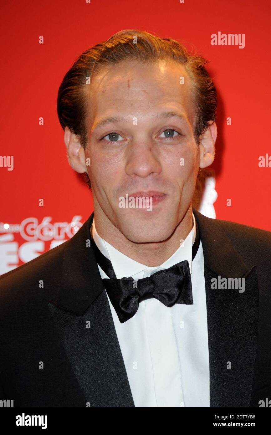 Paul Hamy arriving for the Gala Diner following the 39th Cesar Film ...