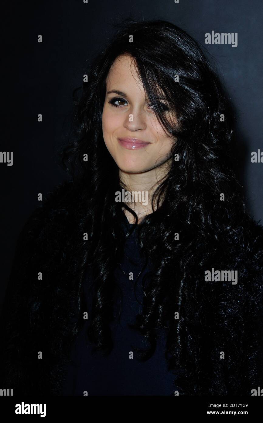 Luna (Renzo Rosso's daughter) attending Maison Martin Margiela's Fall ...