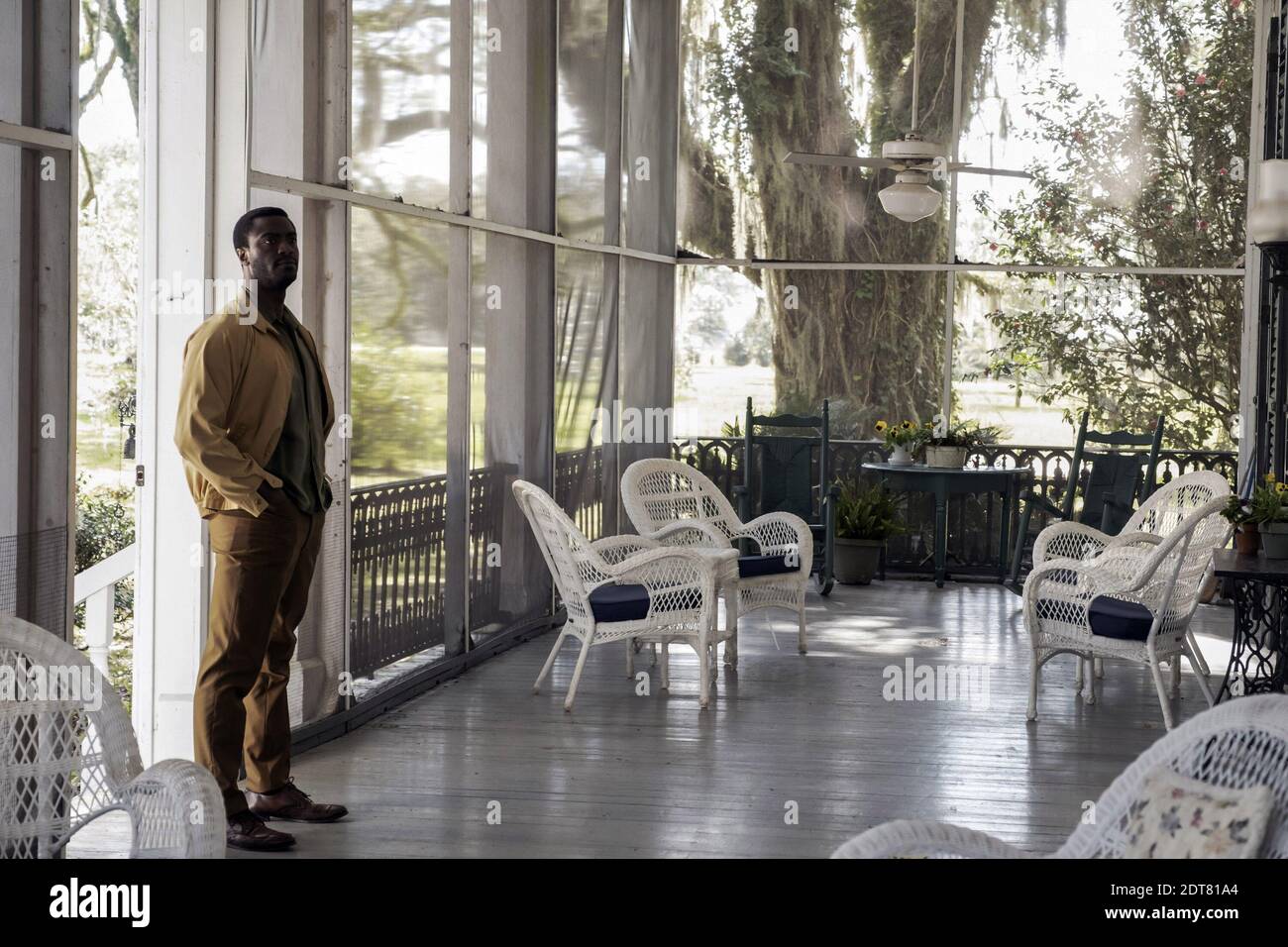 ONE NIGHT IN MIAMI, Aldis Hodge as Jim Brown, 2020. ph: Patti Perret ...