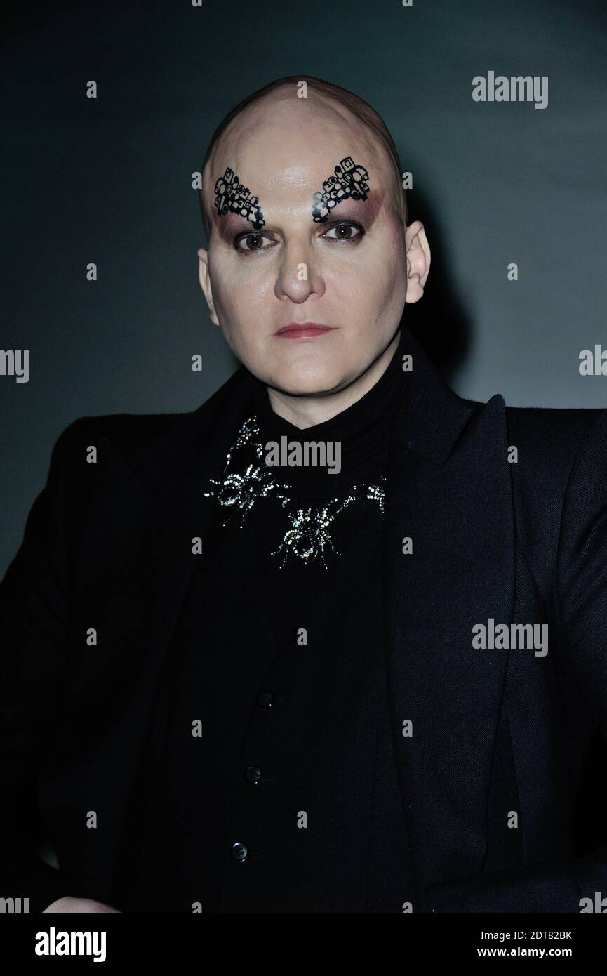 Ali Mahdavi attending Jean-Paul Gaultier's Fall-Winter 2014/2015 Ready ...