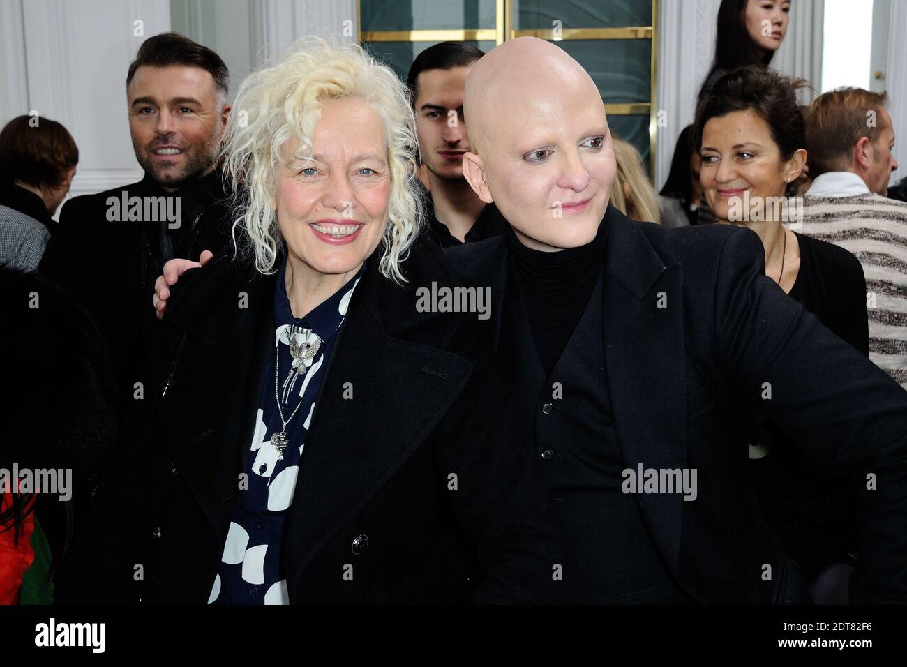 Ellen von Unwerth and Ali Mahdavi attending Jean-Claude Jitrois's Fall ...