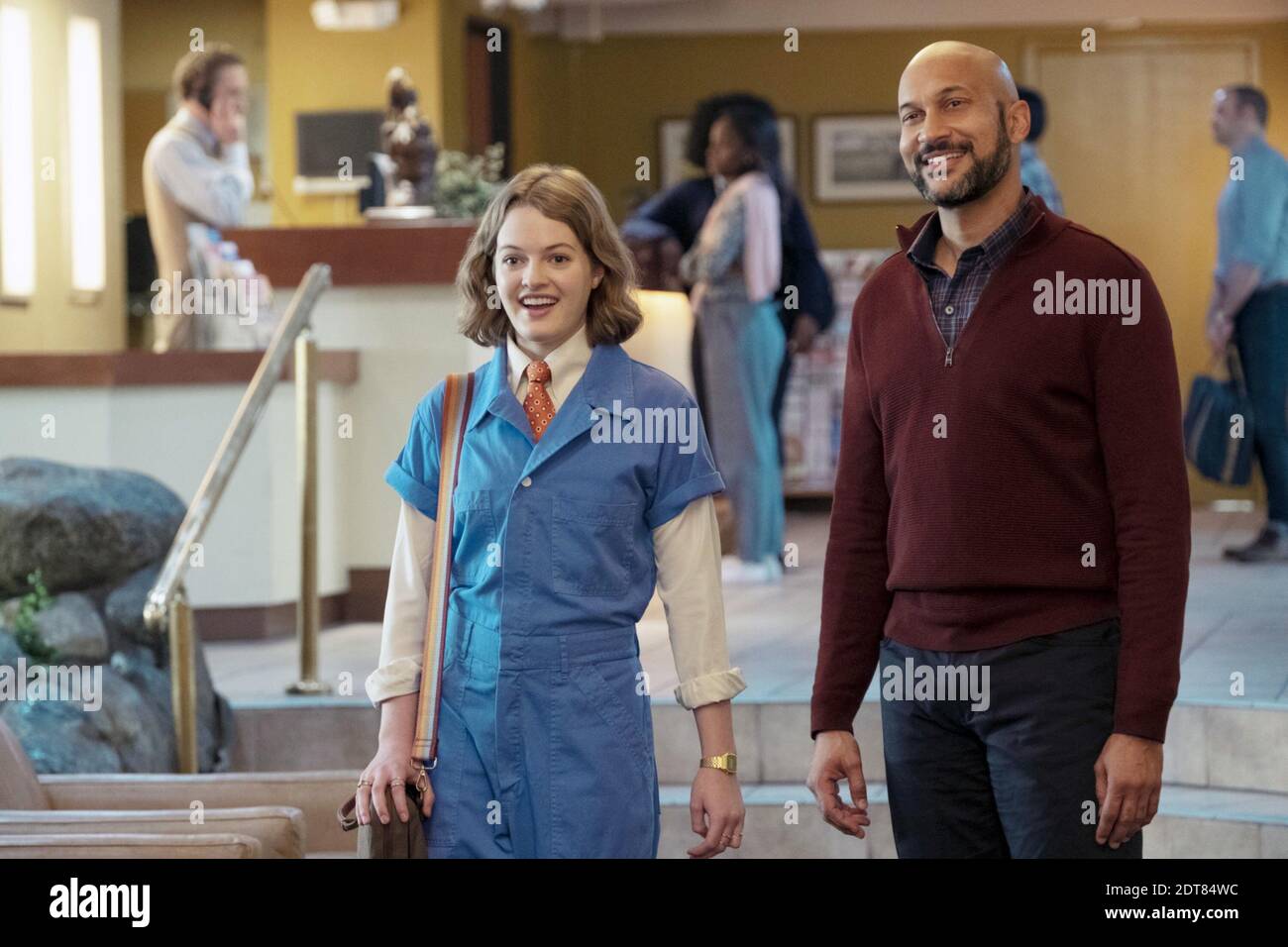 THE PROM, from left: Jo Ellen Pellman, Keegan-Michael Key, 2020. ph ...