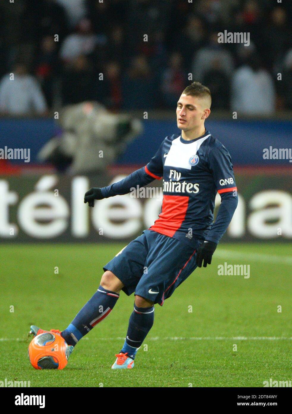 Paris Saint Germain's Marco Verratti during the French First League ...