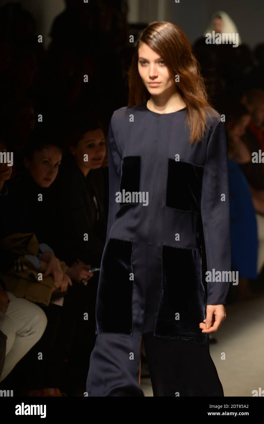 A model displays a creation by Lebanese designer Rabih Keyrouz for his ...