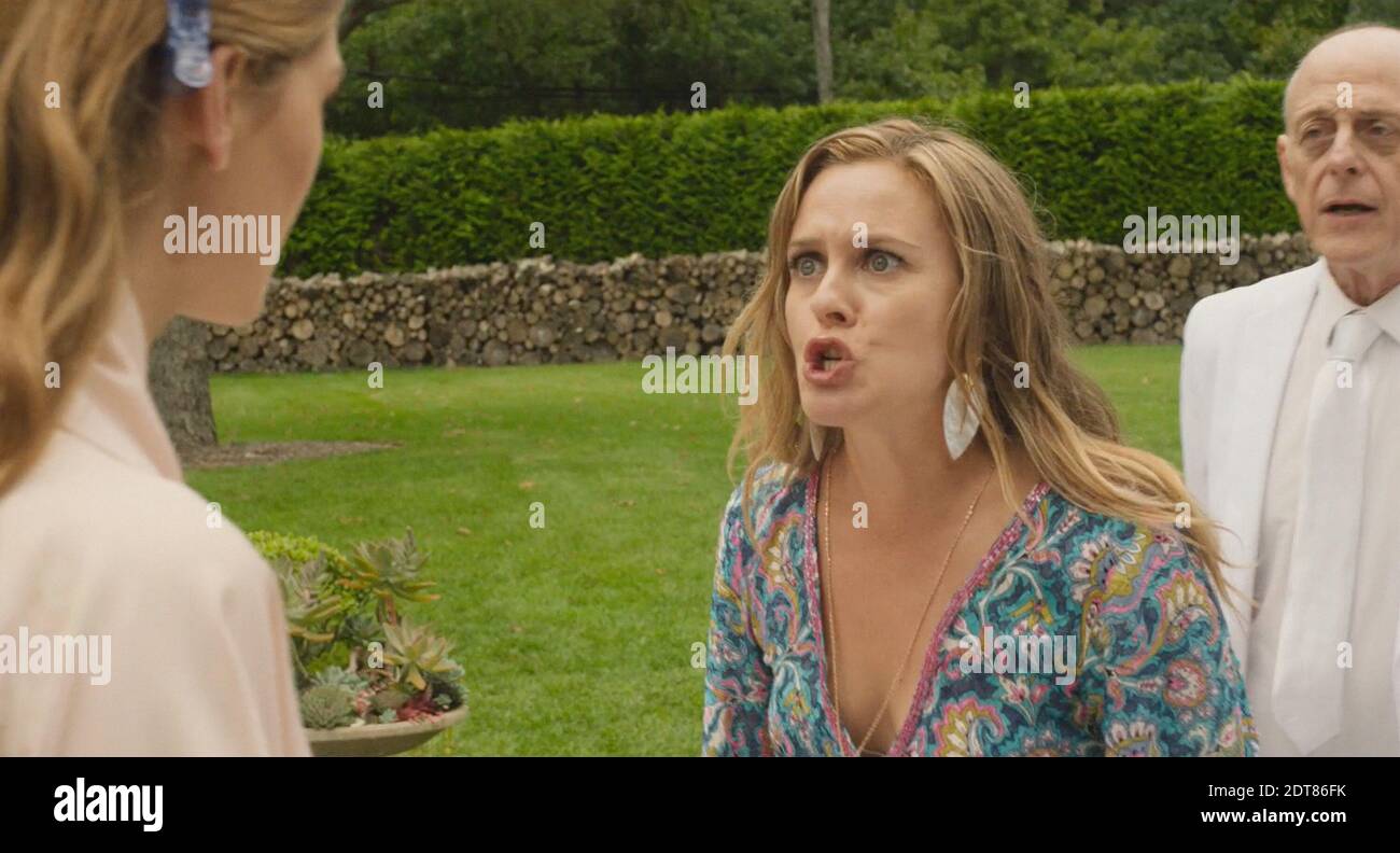 SISTER OF THE GROOM, from left: Mathilde Olliver, Alicia Silverstone ...