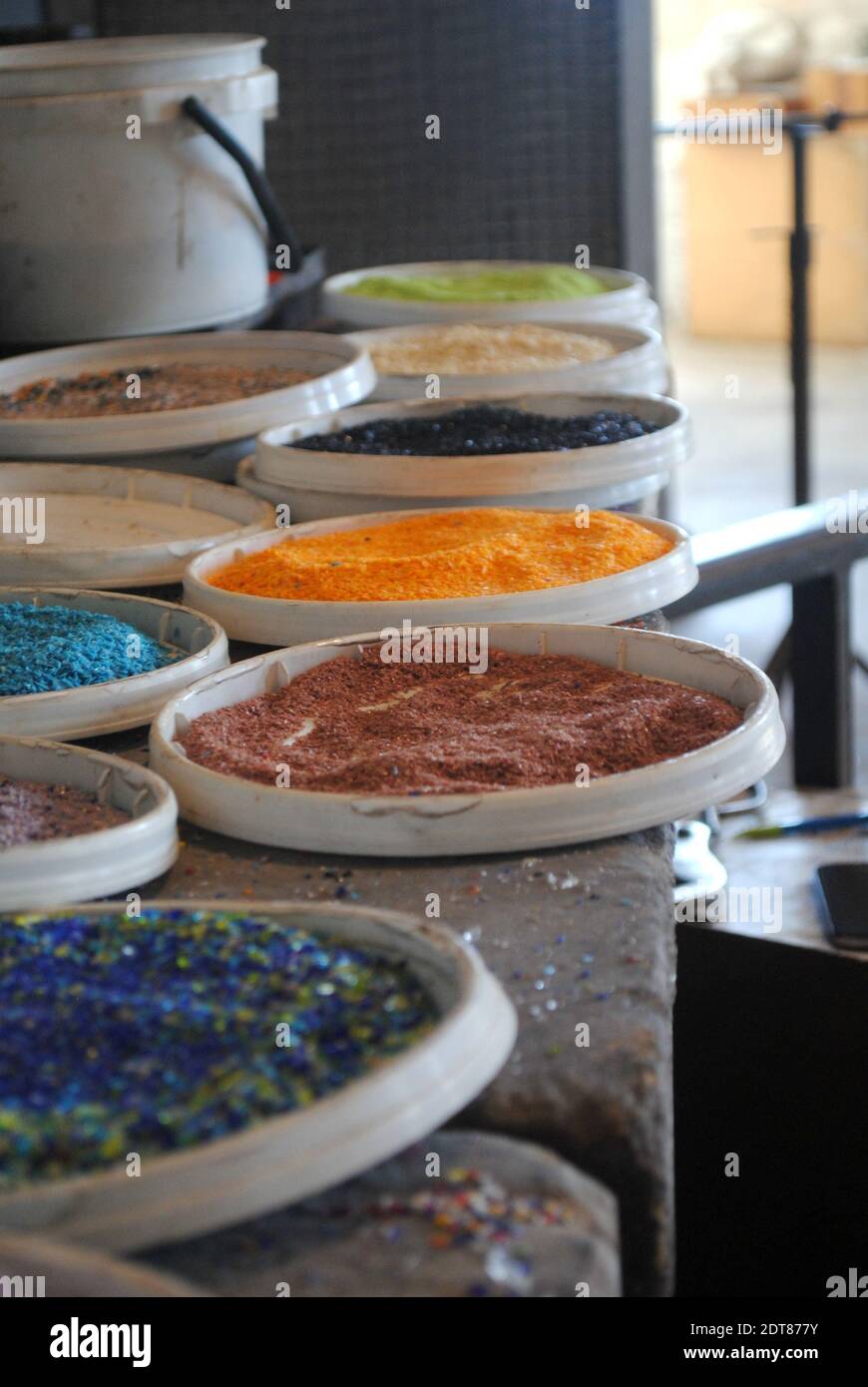 materials for glass blowing Stock Photo - Alamy