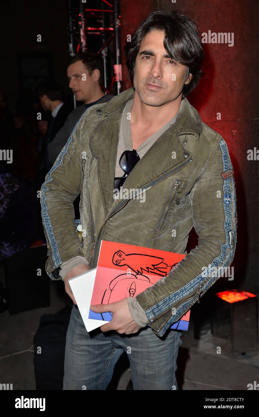 Gregory Basso attending Jean Charles de Castelbajac Fall-Winter 2014/ ...