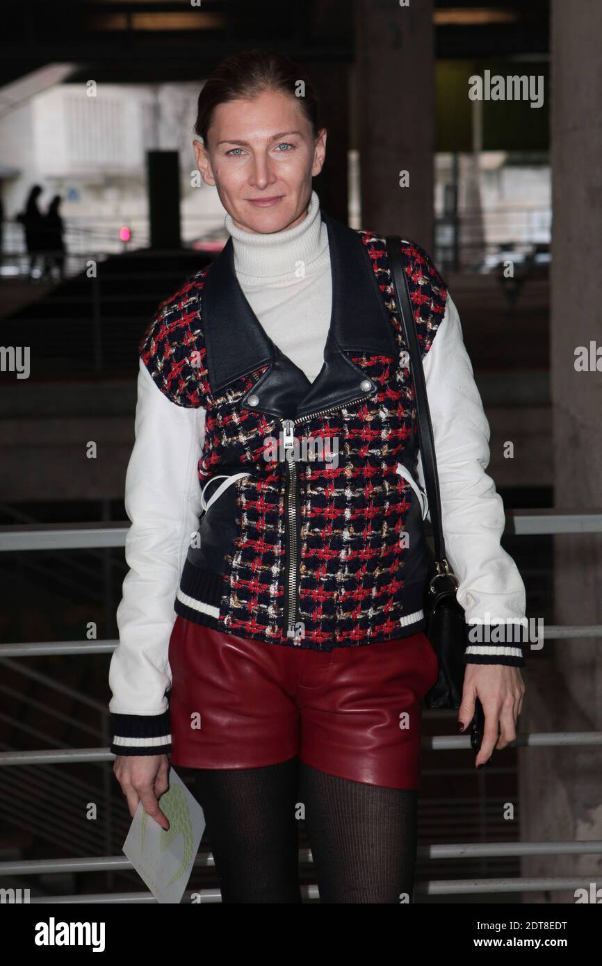 Elizabeth Von Gutmann attending Iris Van Herpen's Fall-Winter 2014/2015 ...