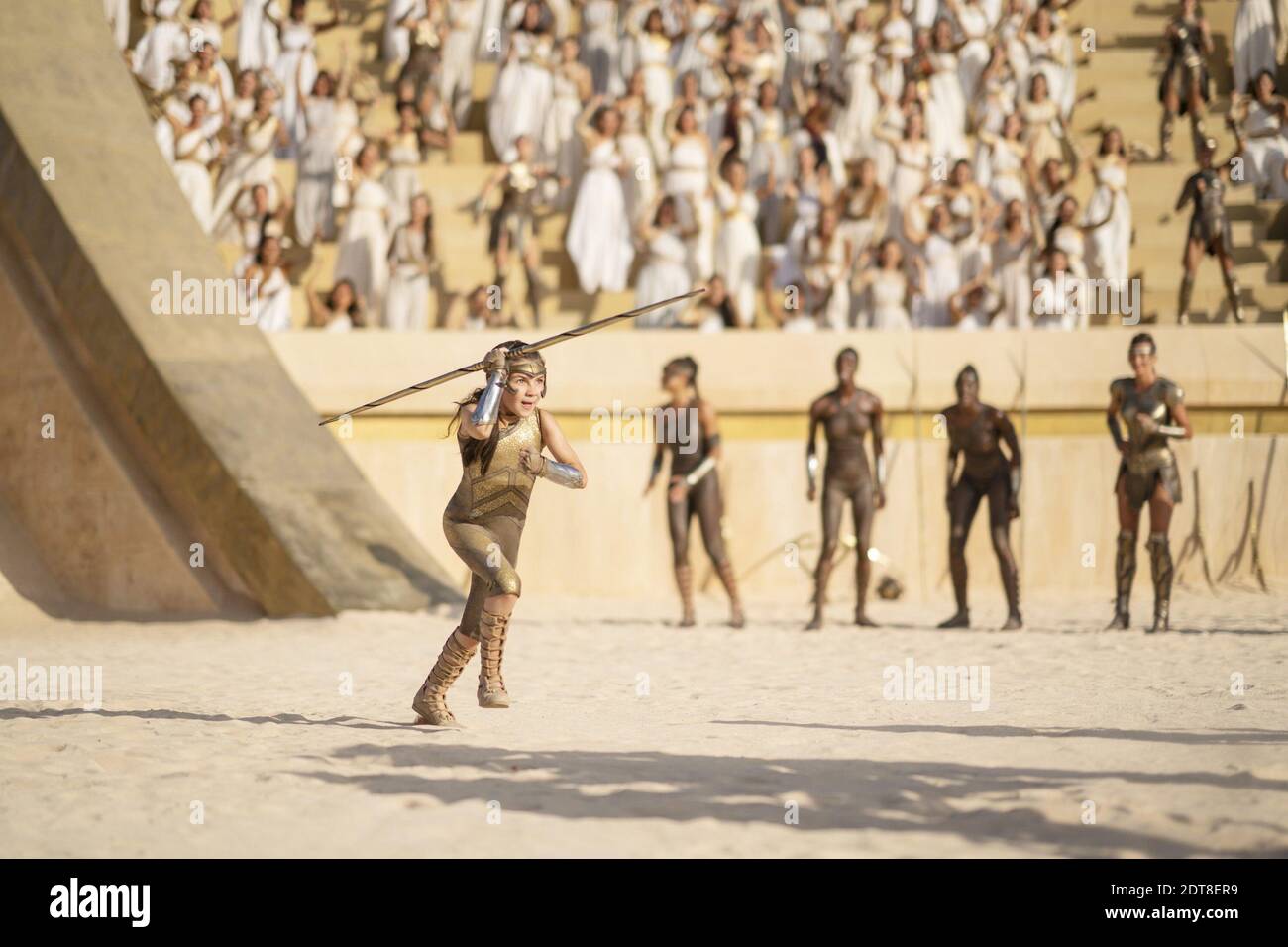 WONDER WOMAN 1984, Lilly Aspell as young Diana, 2020. ph: Clay Enos ...