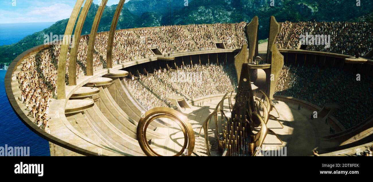 WONDER WOMAN 1984, the stadium on Themyscira, 2020. © Warner Bros ...