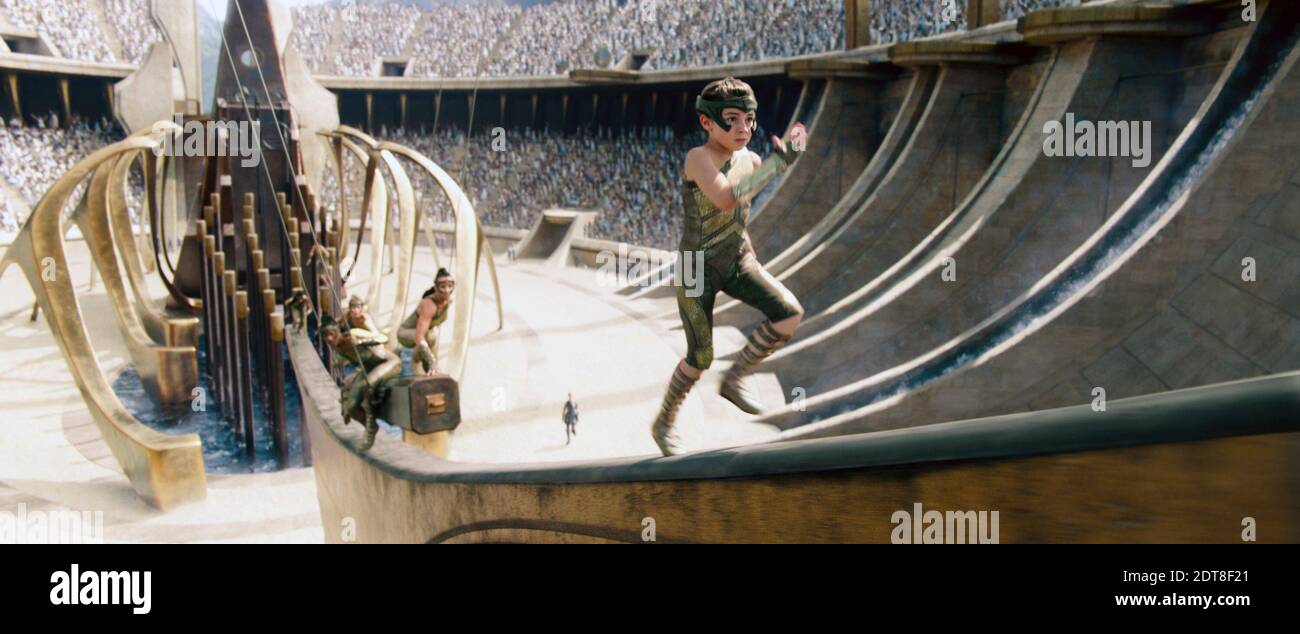 WONDER WOMAN 1984, Lilly Aspell as young Diana, 2020. © Warner Bros ...