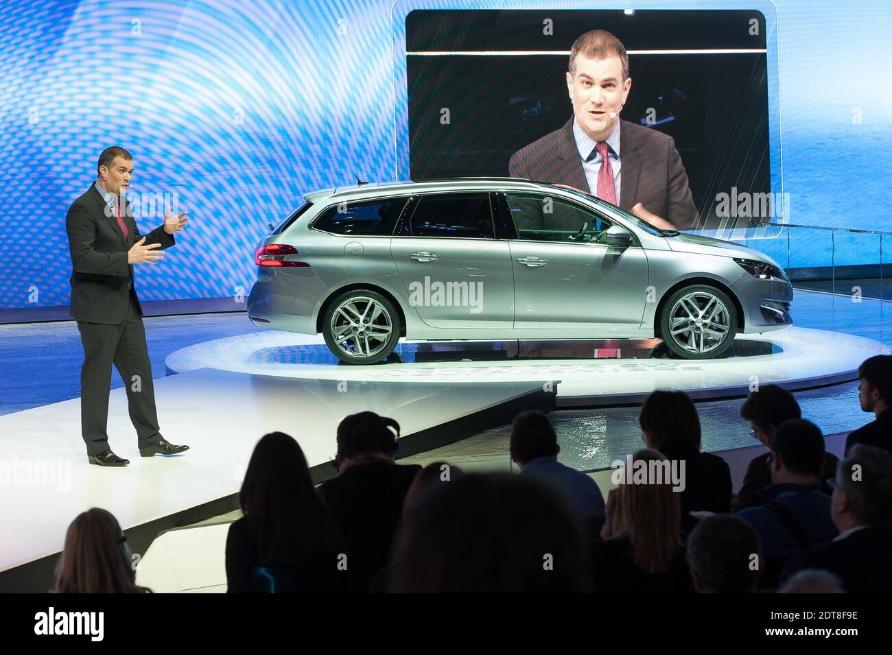 Maxime Picat CEO Peugeot pictured during the 83rd International Geneva ...