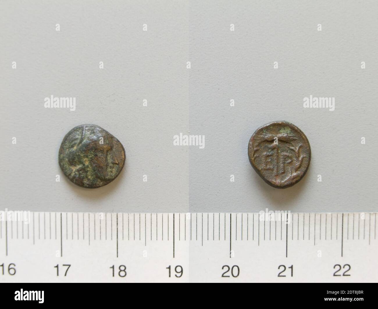 Mint: Hermione, Coin from Hermione, 350–322 B.C., Copper, 1.59 g, 3:00 ...