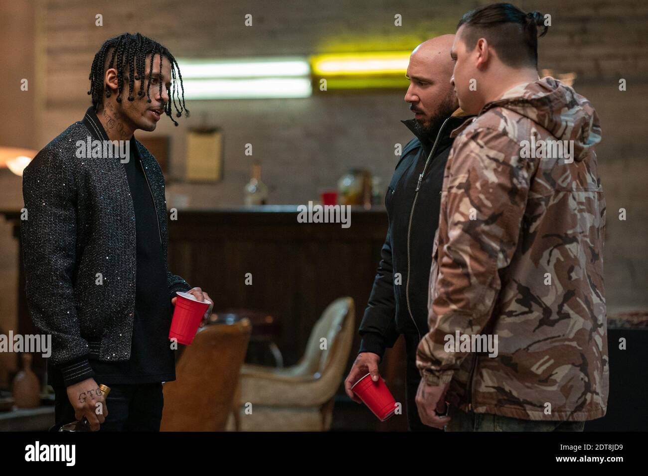 POWER BOOK II: GHOST, from left: Marcus Anderson Jr., Omar Corominas ...