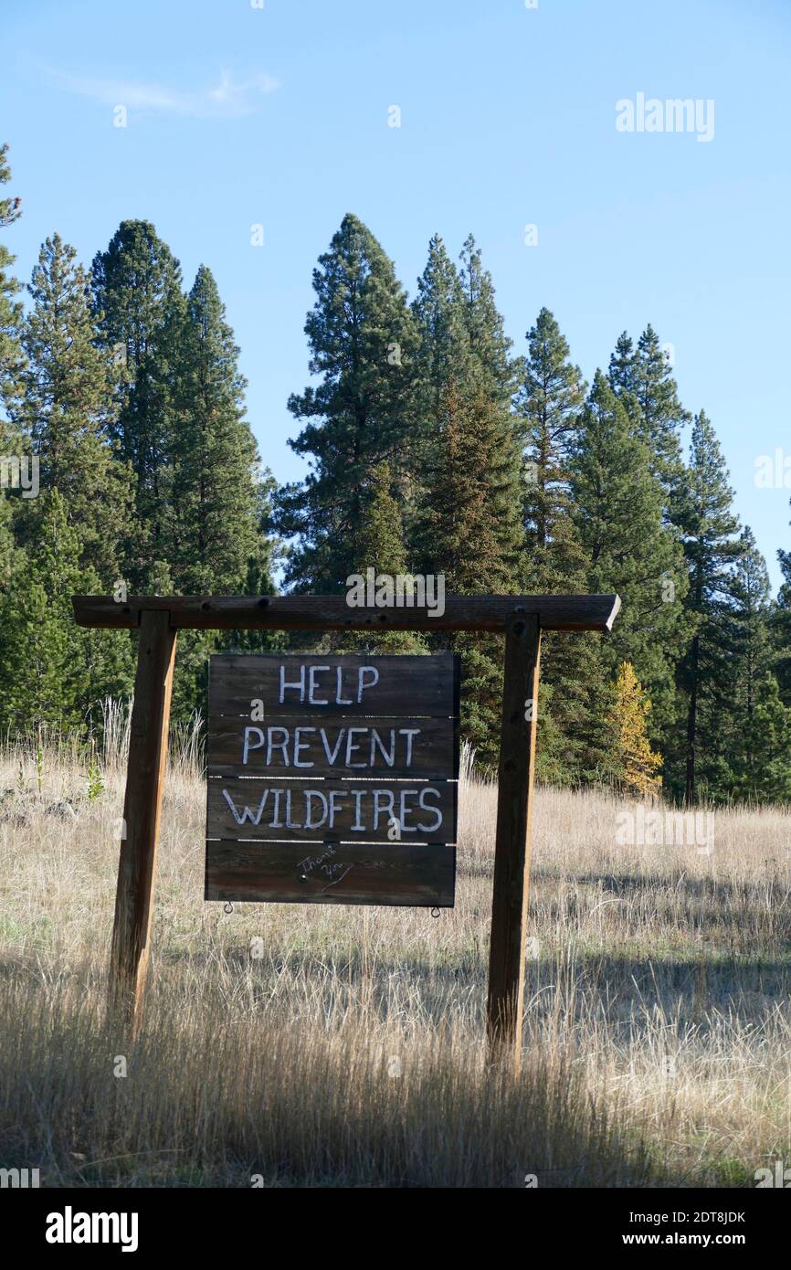 Prevent forest fires hi-res stock photography and images - Alamy