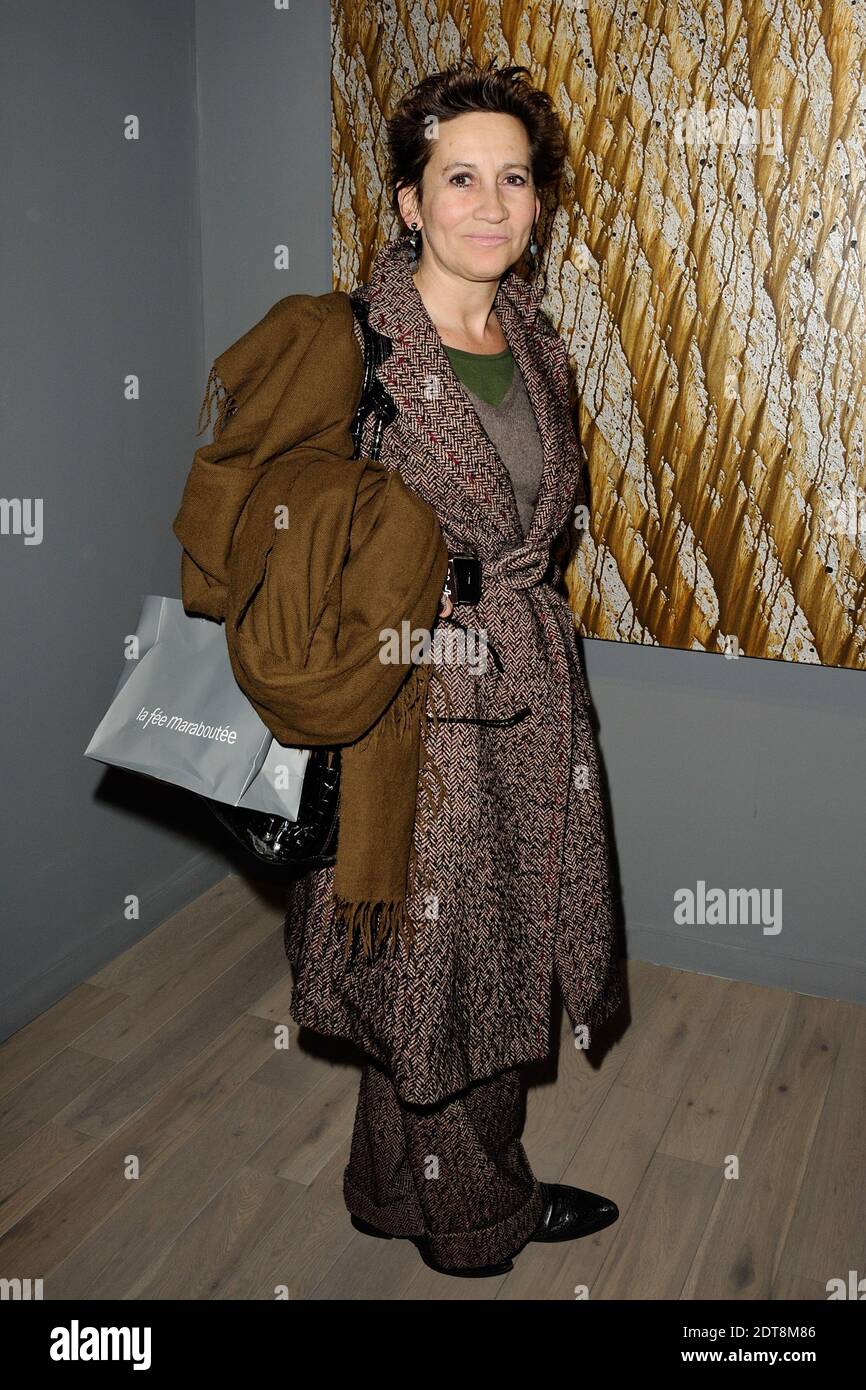 Caroline Loeb attending the 'Terre Anonyme' by Chae Sung Pil exhibition ...