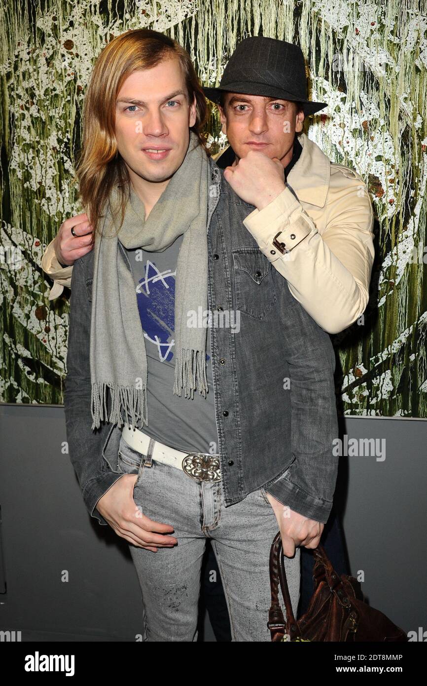 Christophe Guillarme and Ludovic Chancel attending the 'Terre Anonyme ...