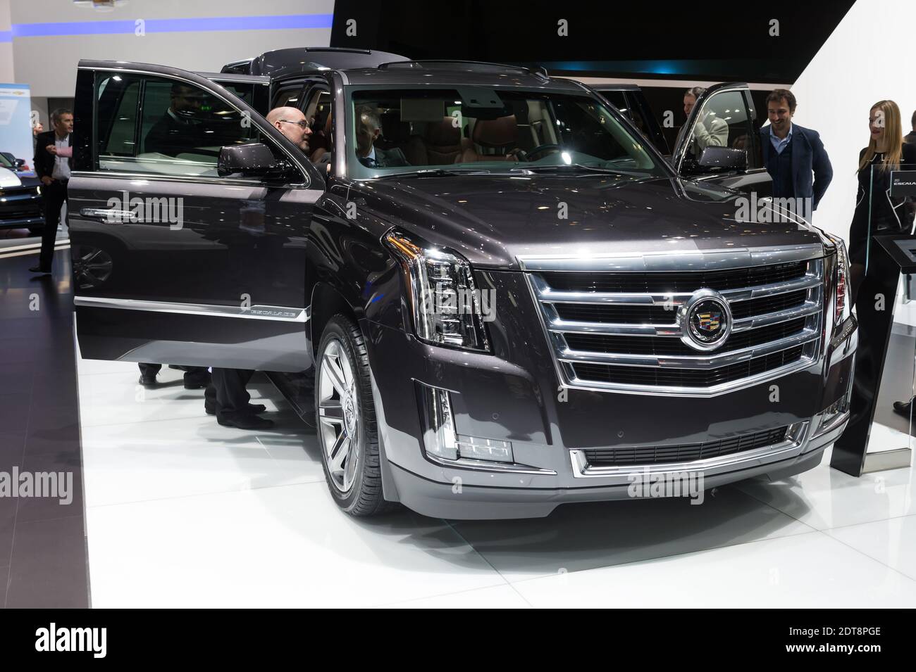 Cadillac Escalade during the 83rd International Geneva Motor Show, in ...