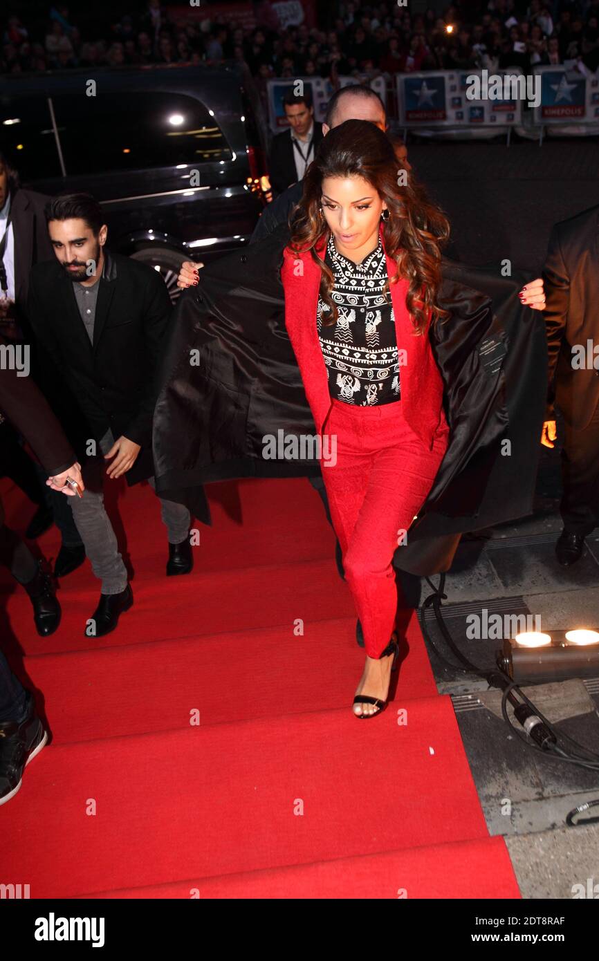 Tal arrives at the preview of 'Tal, Le Film' held at the Kinepolis in ...