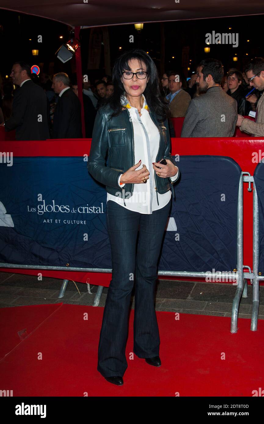 Yamina Benguigui attending the 2014 Globes de Cristal Ceremony held at ...