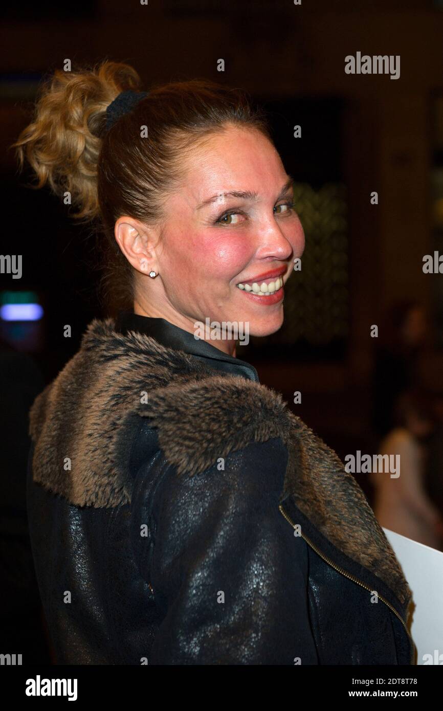 Indra attending the 'Gala d'Enfance Majuscule', a charity to fight ...