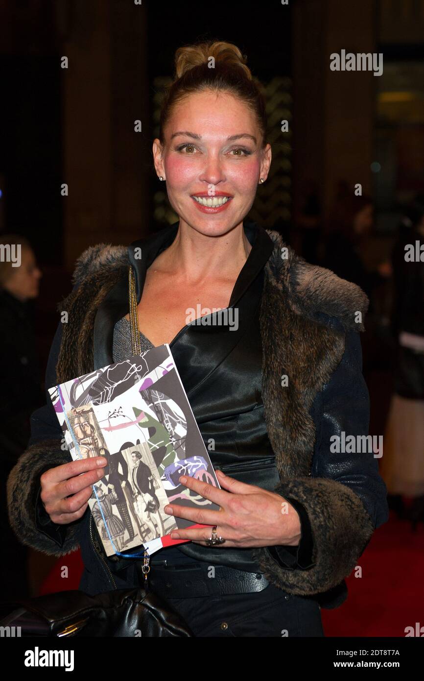 Indra attending the 'Gala d'Enfance Majuscule', a charity to fight ...