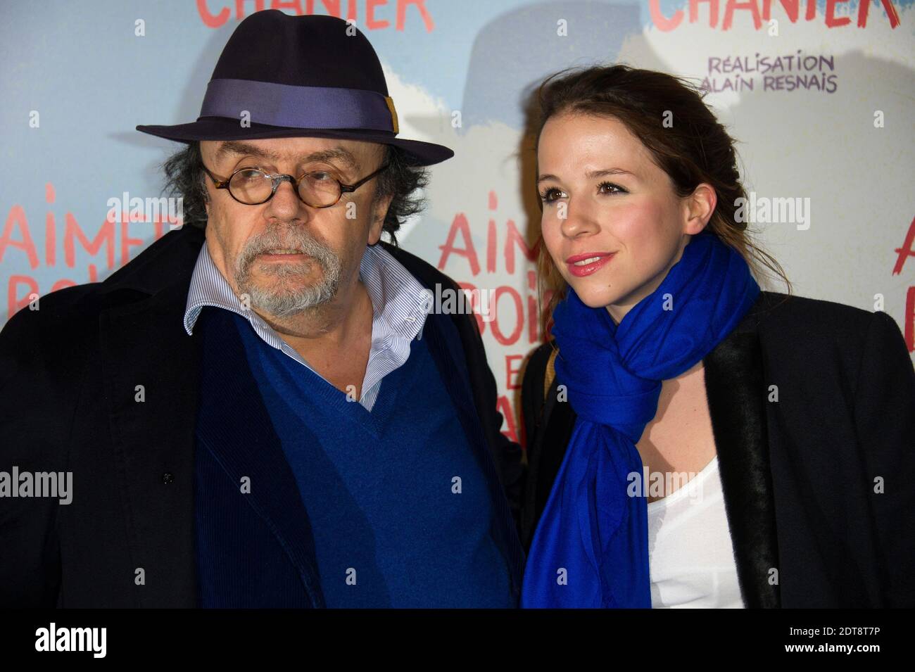 French director Jean-Michel Ribes (L) and his daughter Alexie attending ...