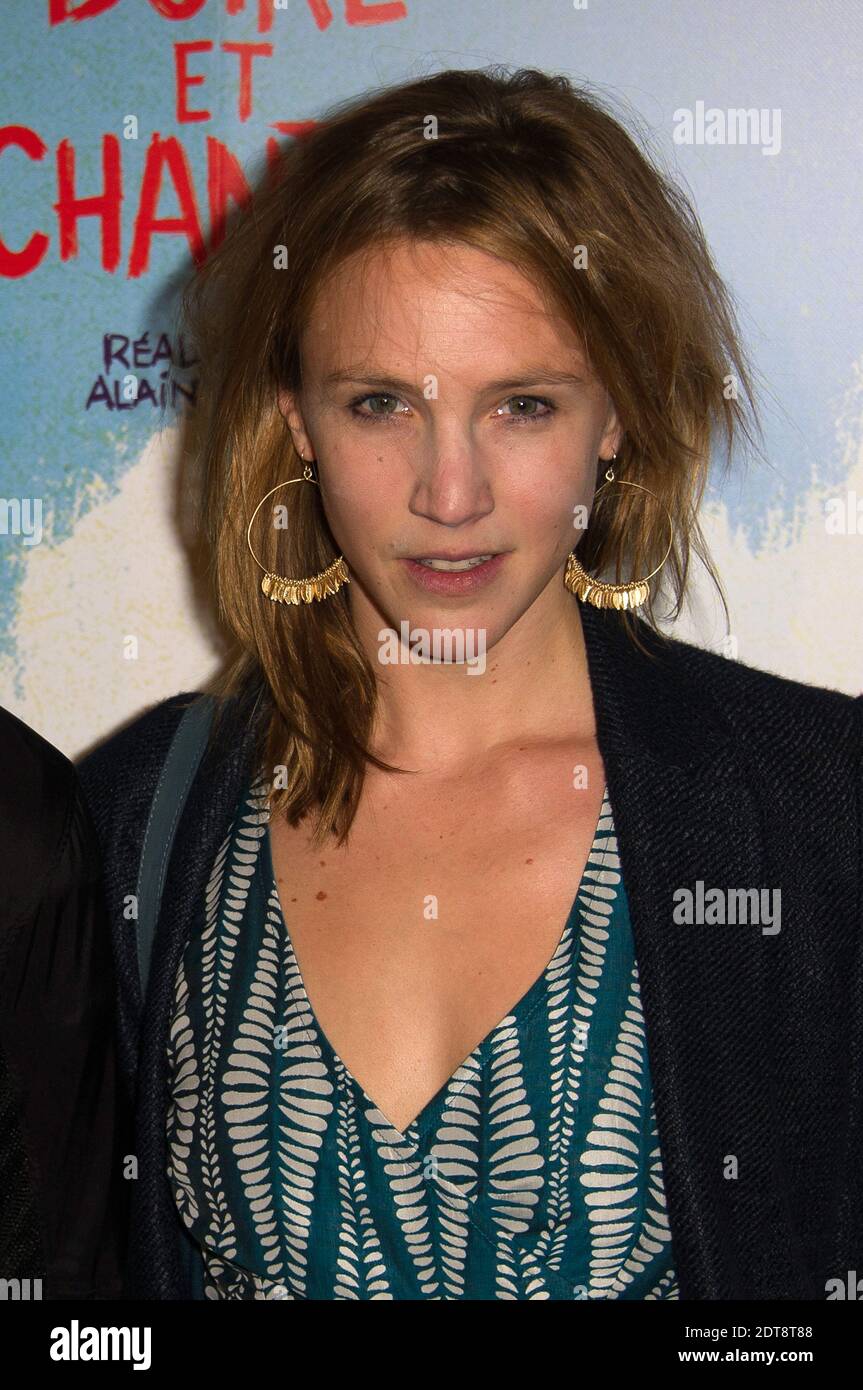 Marie Kremer attending the premiere of the film 'Aimer, boire et ...