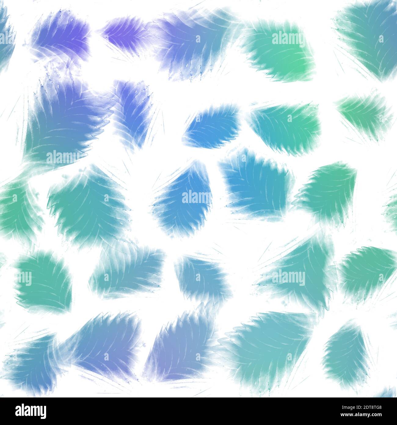 Seamless satin soft pastel color leaves pattern Stock Photo - Alamy