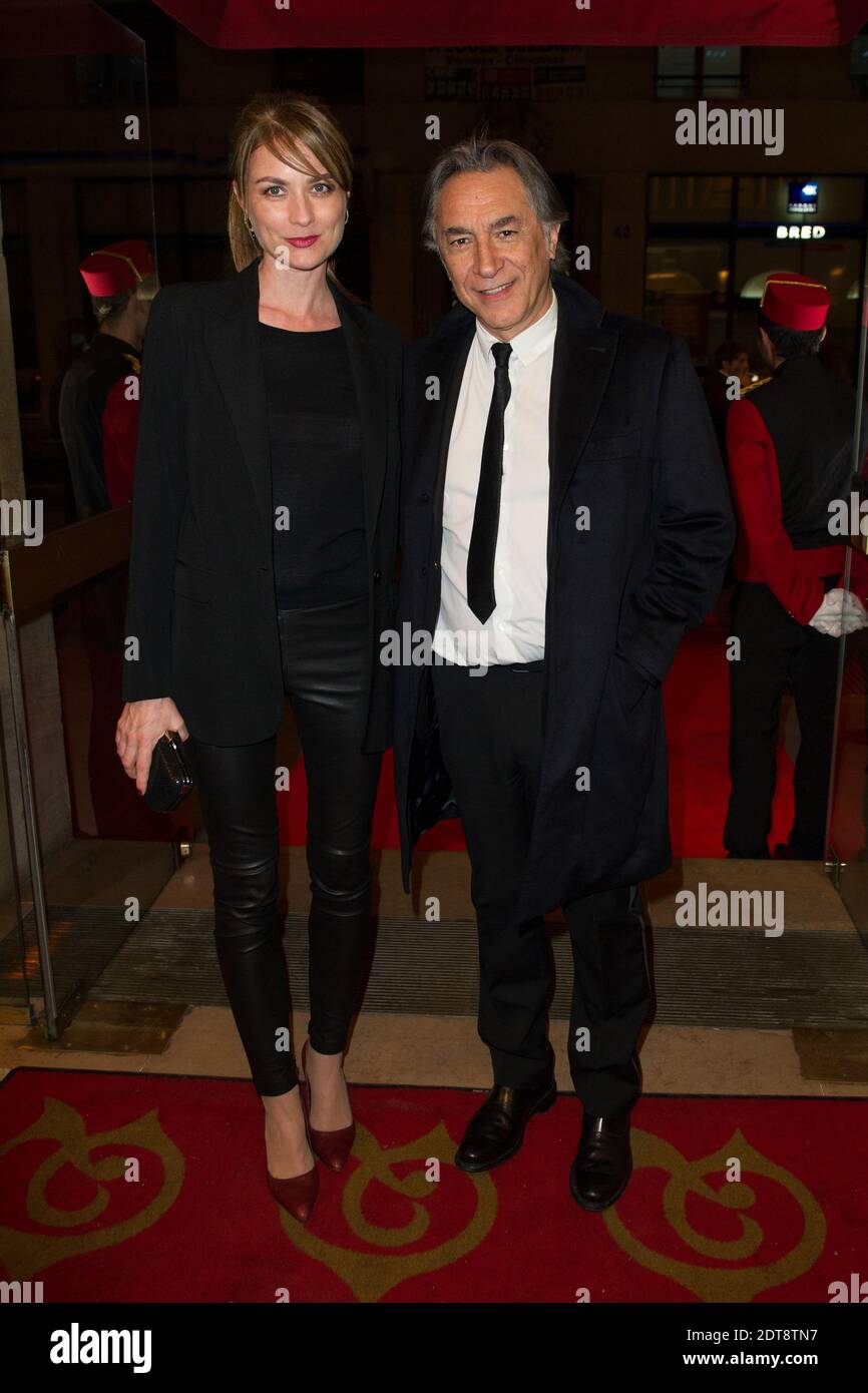 Richard Berry and his wife Pascale Louange attending the 'Gala d ...