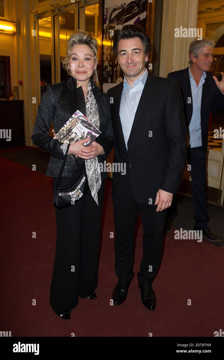 Grace de Capitani and her husband Gerard Rinaldi attending the 'Gala d ...