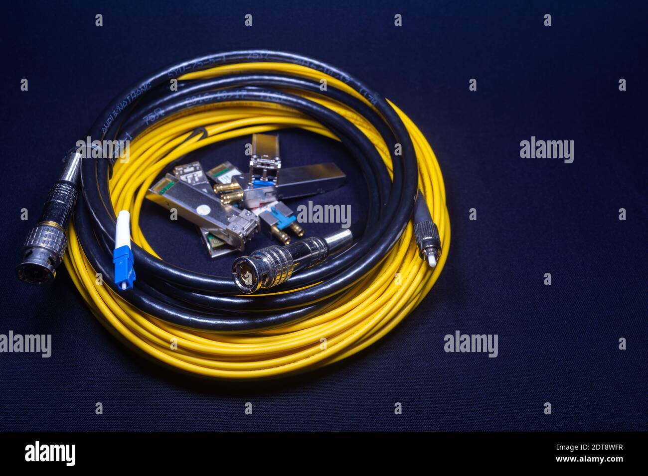 Fibre coaxial cable network hi-res stock photography and images - Alamy