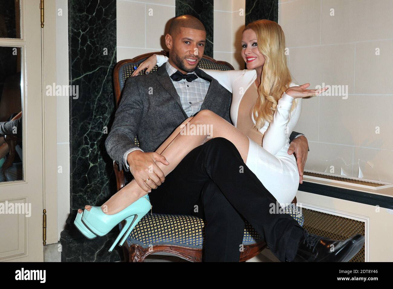 Xavier Delarue and Tatiana Laurence-Delarue attending the fundraiser ...