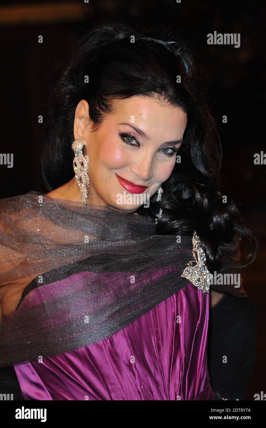 Lamia Khashoggi attending the fundraiser for the rebuild of the Chateau ...