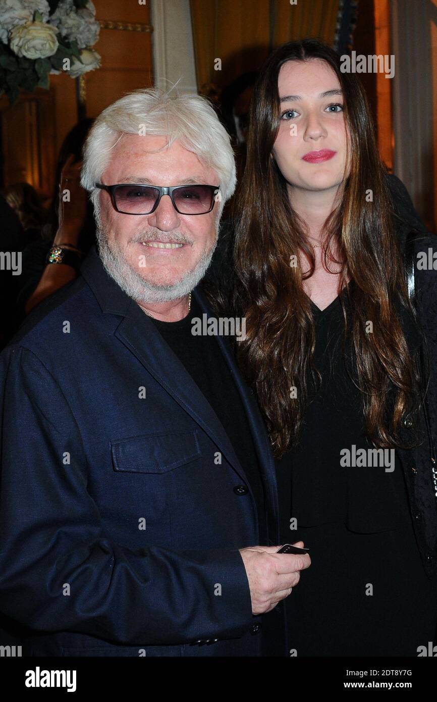 Marc Cerrone and his daughter Maora Cerrone attending the fundraiser ...