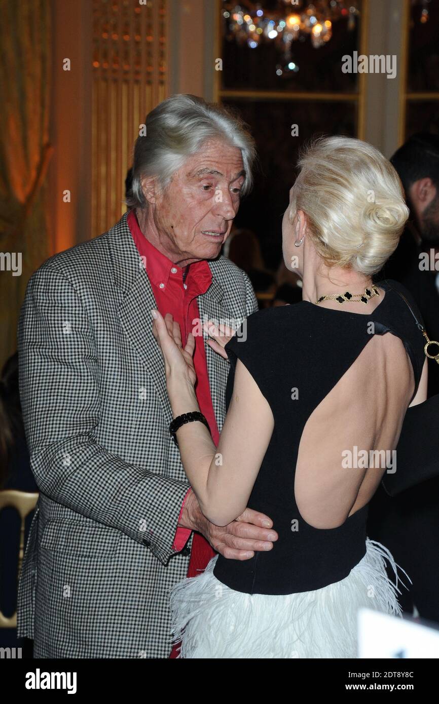Pierre Cornette de Saint Cyr and Valerie Bardet attending the ...