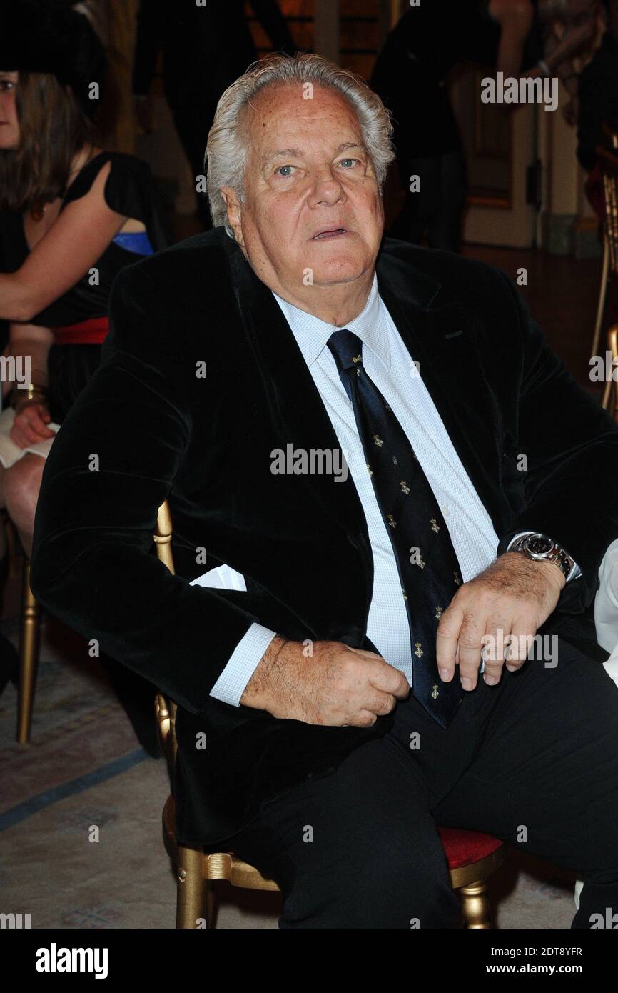 Massimo Gargia attending the fundraiser for the rebuild of the Chateau ...