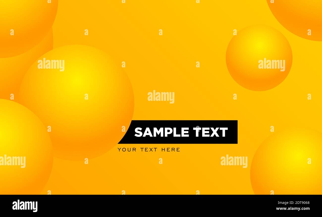 3D spheres Design concept for posters and banners Stock Vector Image ...