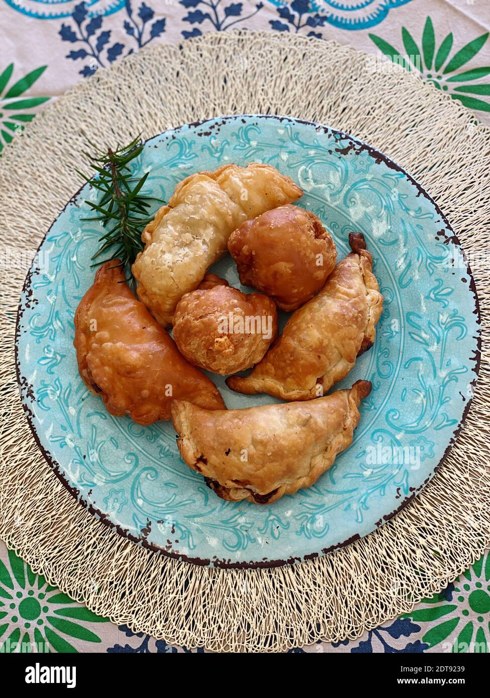 Close up empanadas on plate hi-res stock photography and images - Alamy
